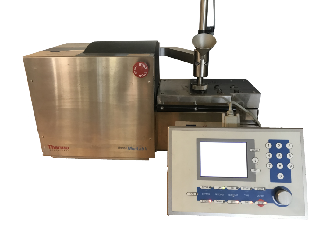 Gegenläufiger konischer Doppelschnecken-Miniextruder (Thermo Scientific ...