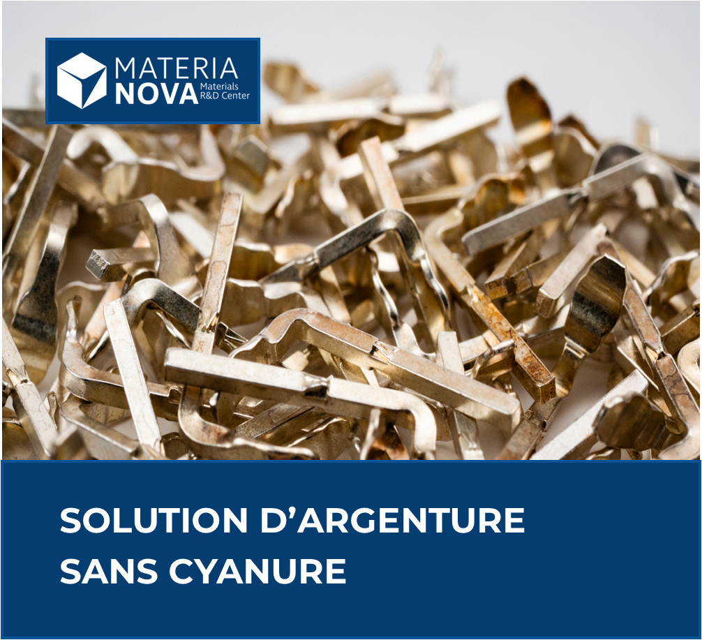 Solution d'argenture sans cyanure - Materia Nova - innovation center
