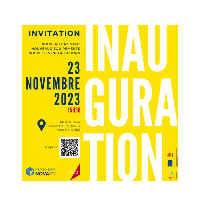 Invitation : Inauguration of a new building, new equipment and ...